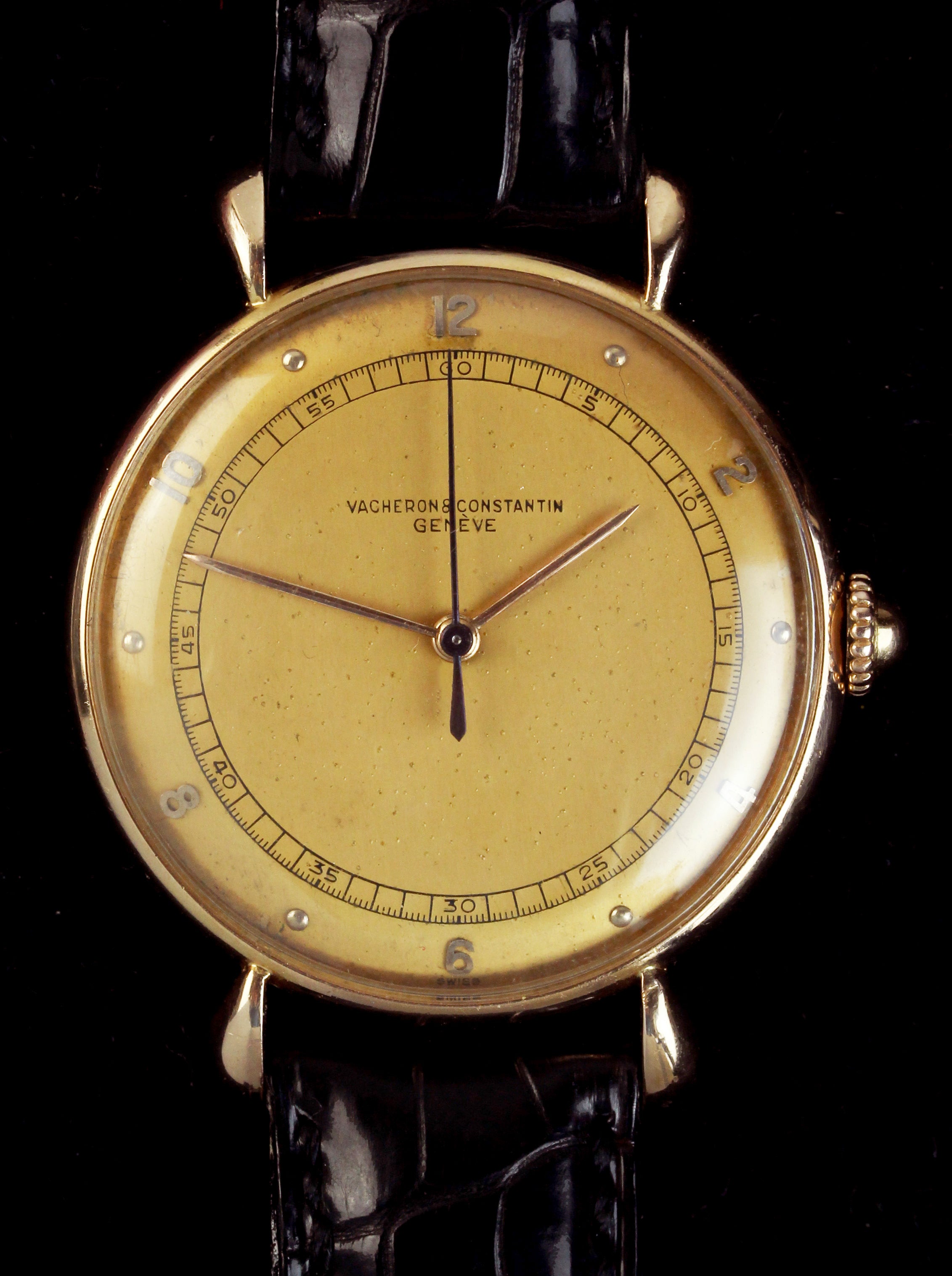 Rose gold VACHERON & CONSTANTIN with tear drop lugs – Reygers